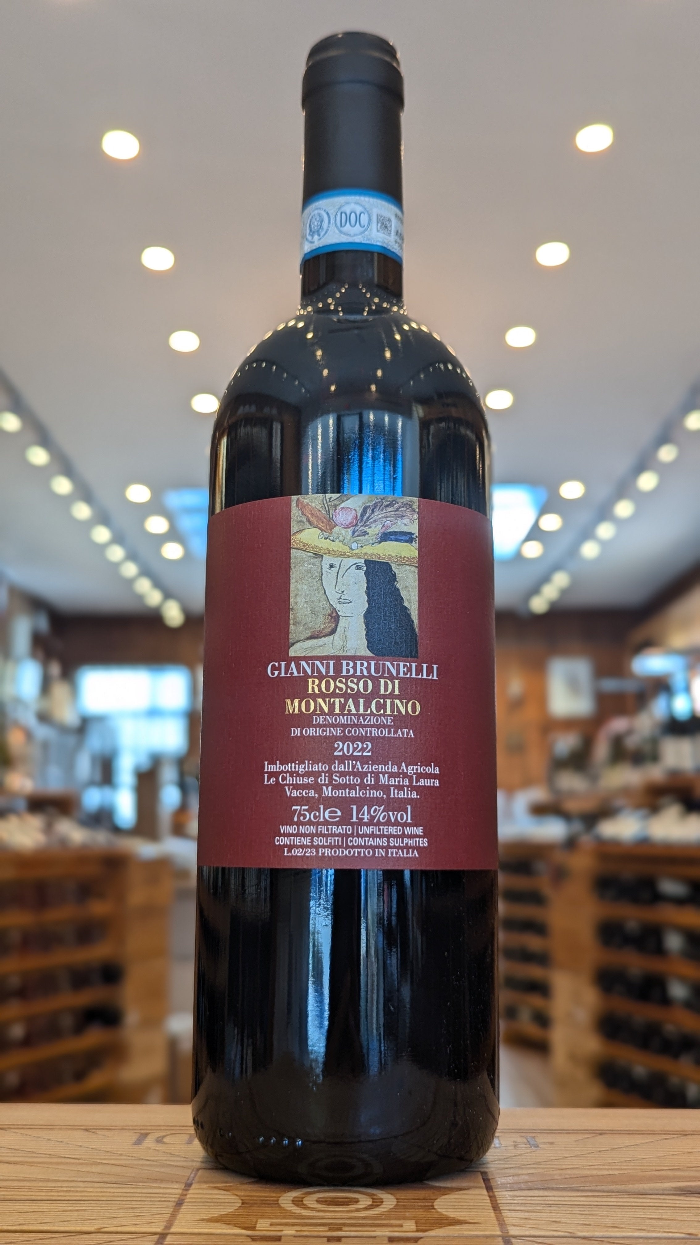 Gianni Brunelli Rosso di Montalcino 2022 – Horseneck Wine and Spirits
