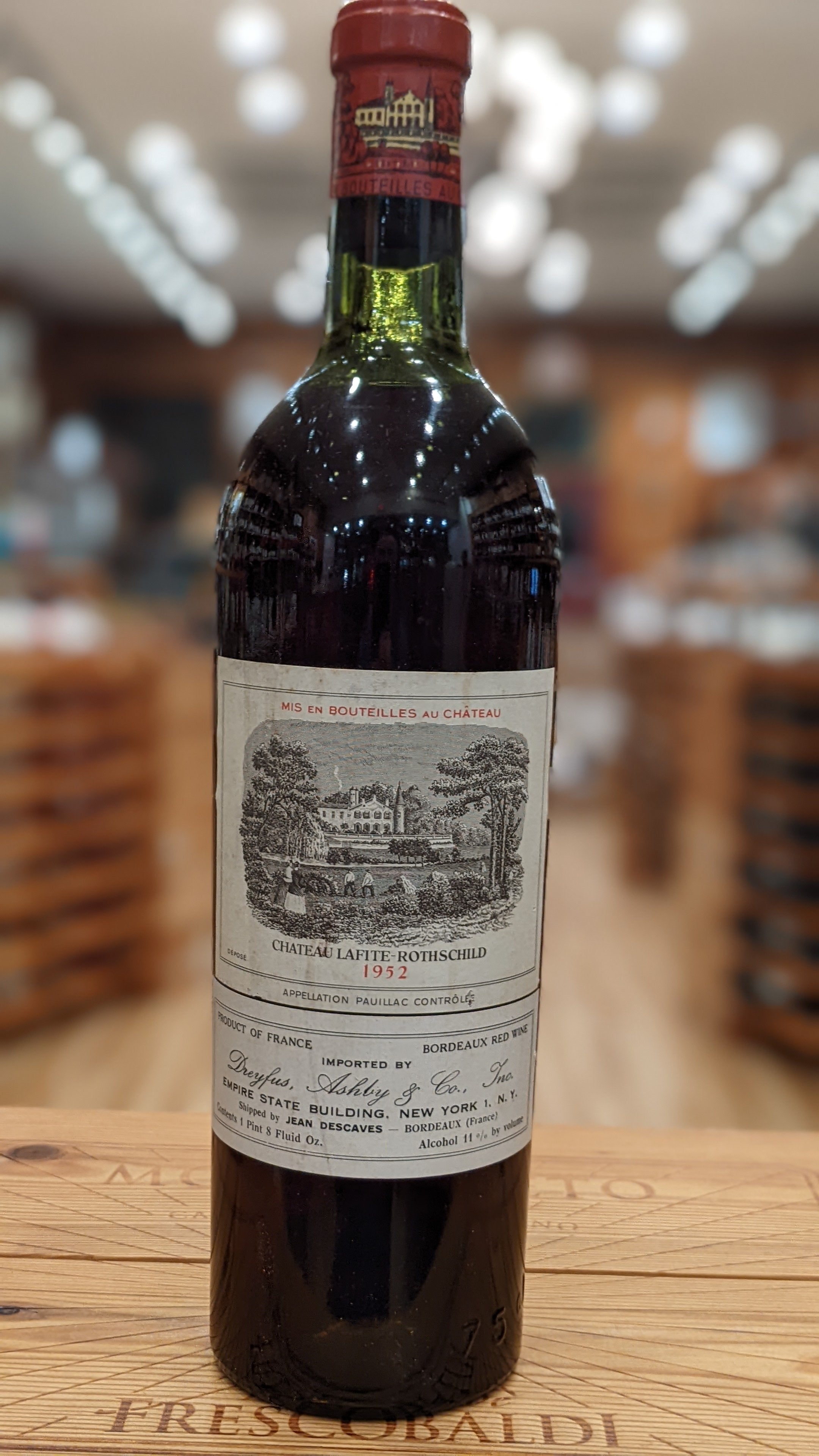 Chateau Lafite-Rothschild Pauillac 1952 – Horseneck Wine and Spirits