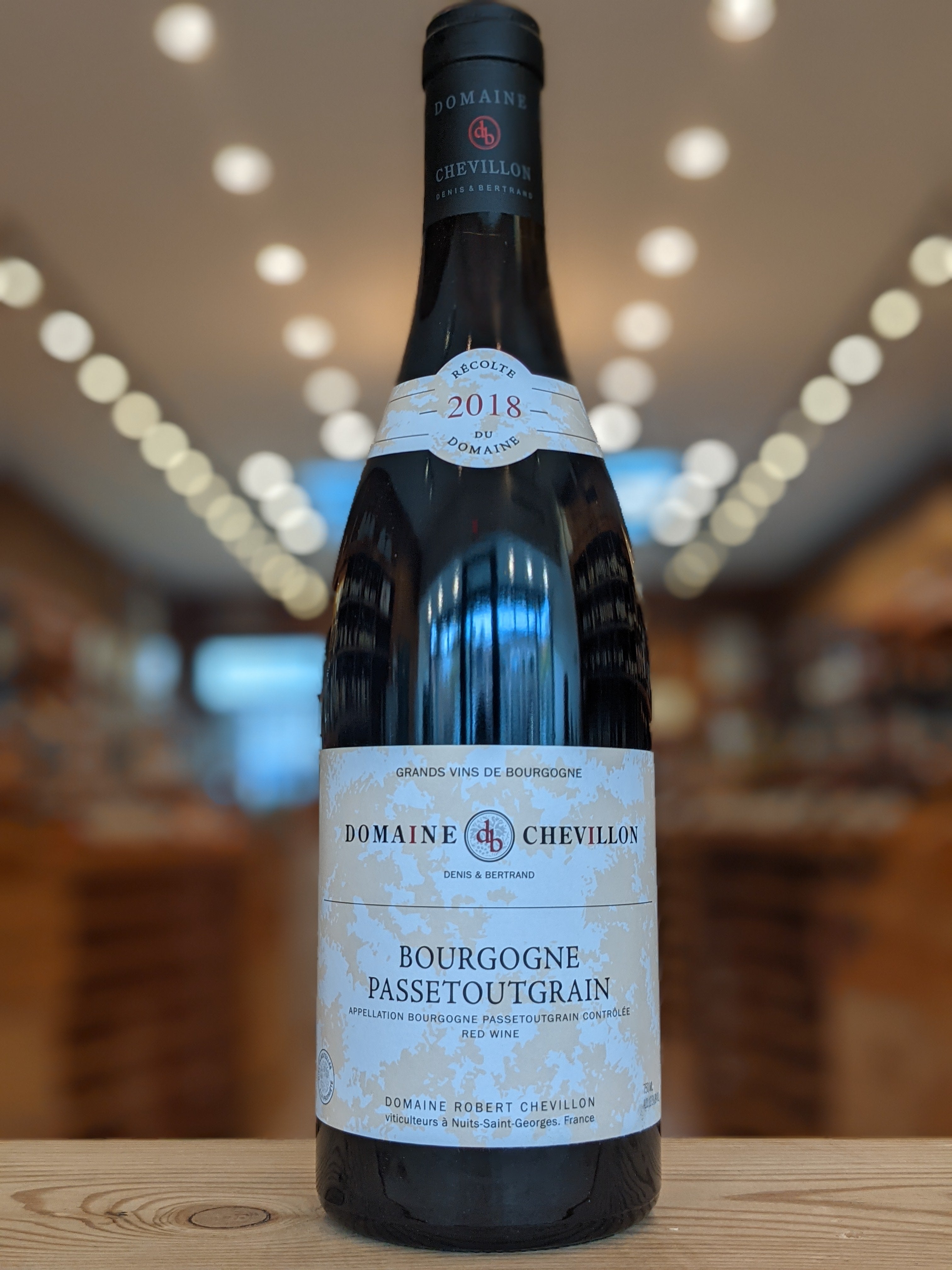 Domaine Robert Chevillon Bourgogne Passetoutgrain 2018 – Horseneck Wine ...