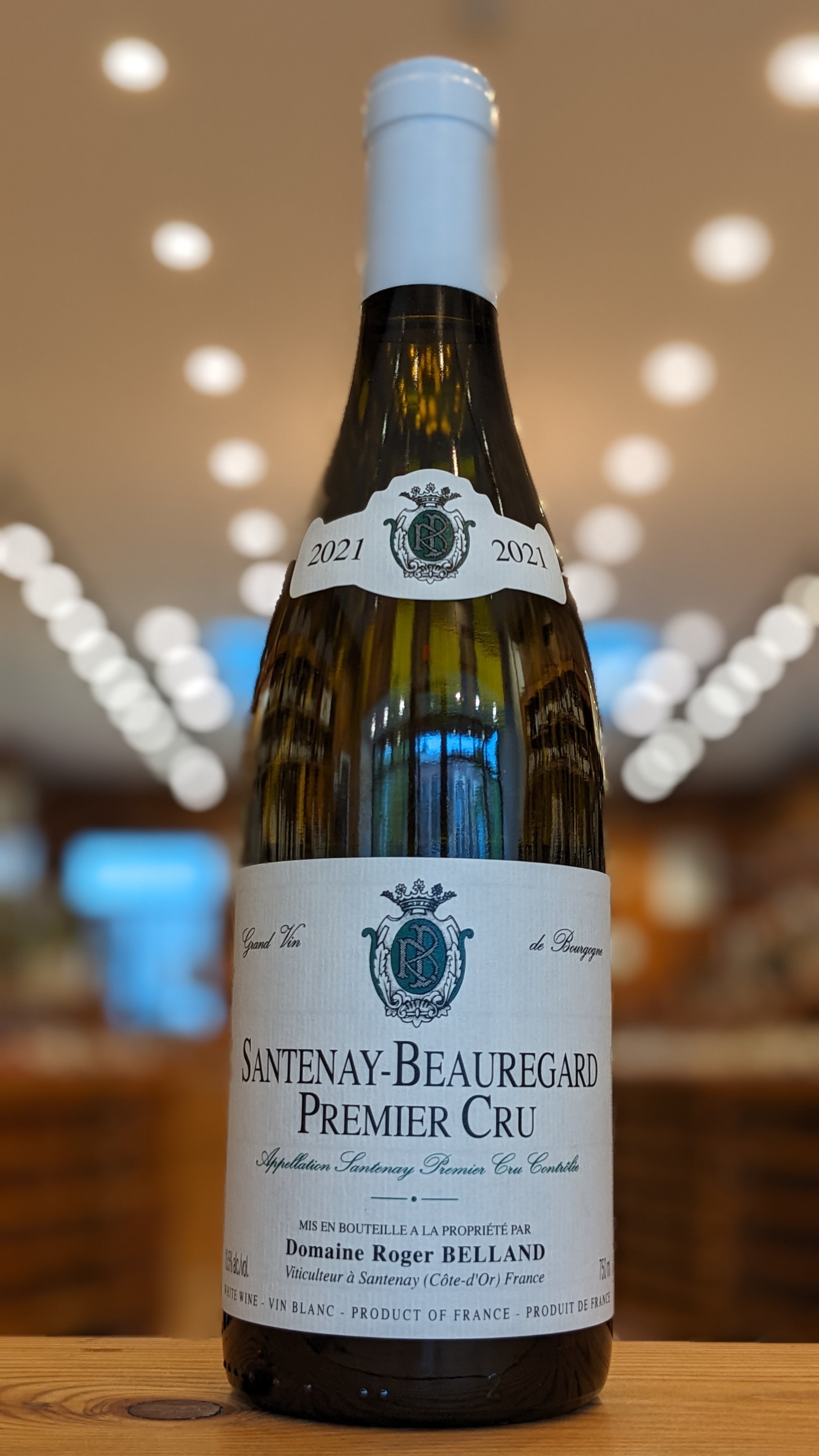 Domaine Roger Belland Beauregard Santenay 1er Cru Blanc 2021 ...
